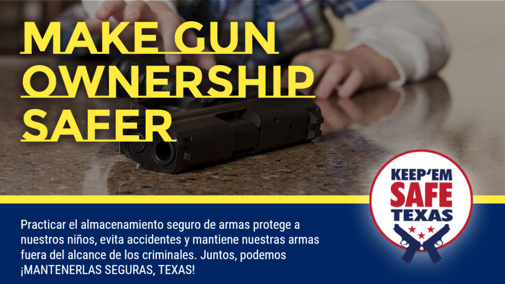 Educator Toolkit Collateral | Safe Gun Storage in Texas